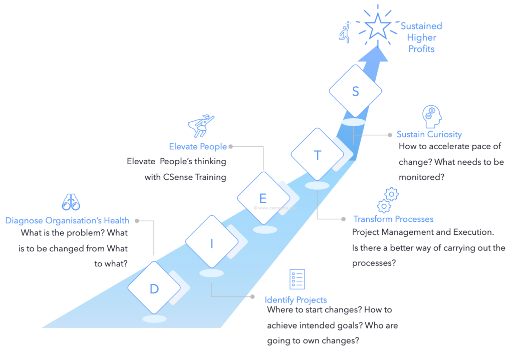 CSense - Lean Six Sigma Kaizen Consulting with Assured Returns
